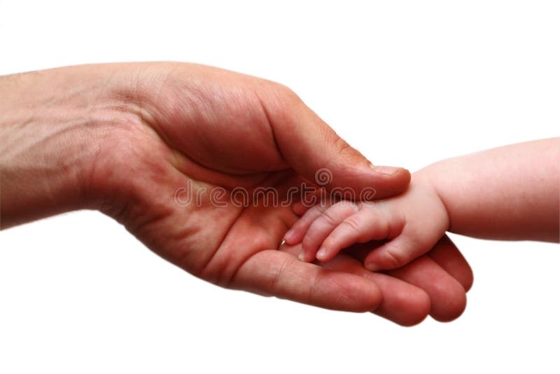 Parent and baby hand stock photo. Image of care, family - 16879594
