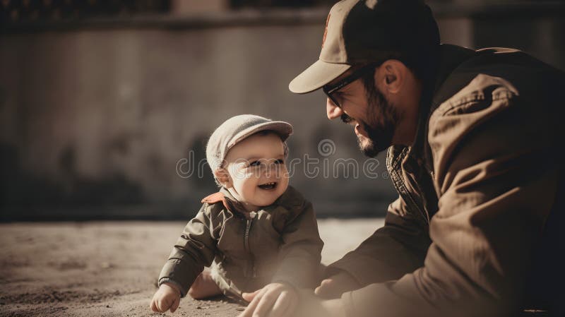 A Father S Legacy, Touching Image of a Father and Child Passing on ...