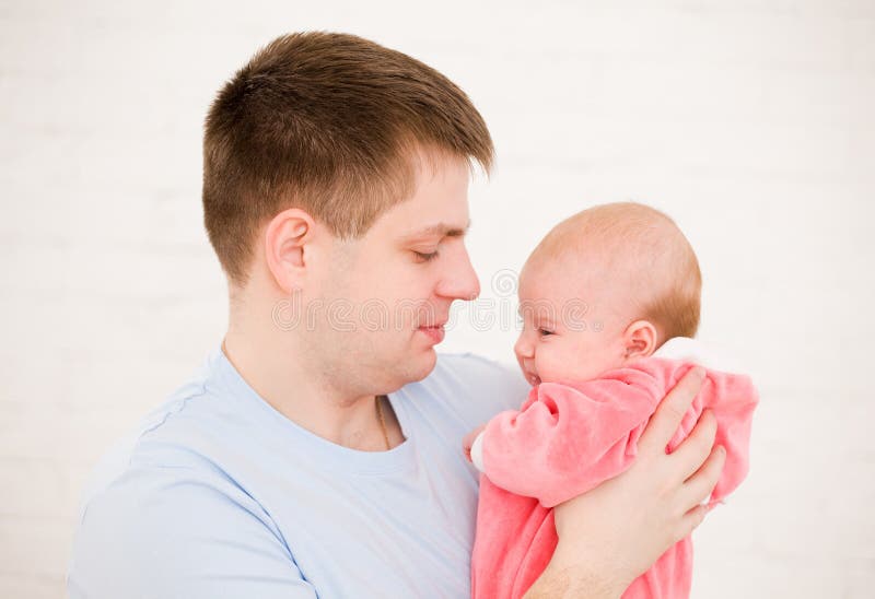 Father and the small child stock image. Image of hand - 21276713