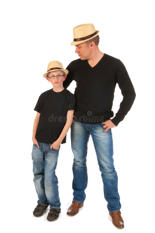 Father and son stock photo. Image of father, standing - 23899194