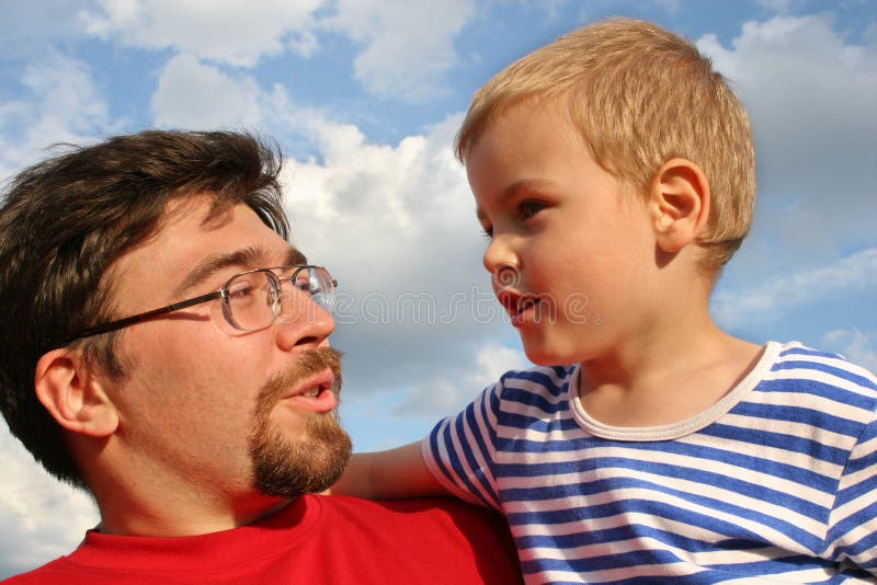 Father with son stock image. Image of parenting, generation - 946161
