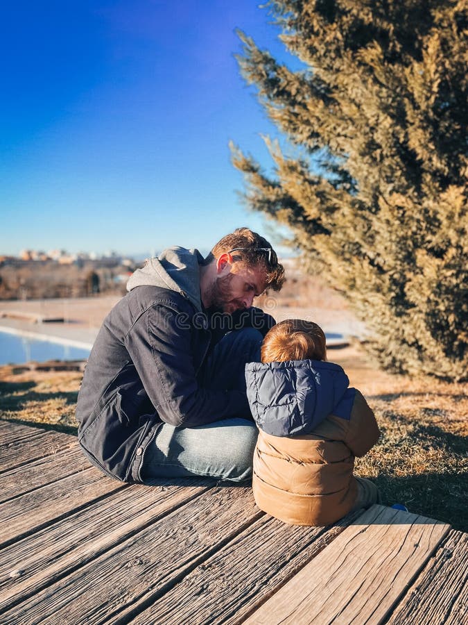 Father and son bonding stock photo. Image of father - 242013374