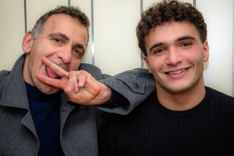 Father and Son, Boy and Man, Two Generations Compared, Innovation and ...