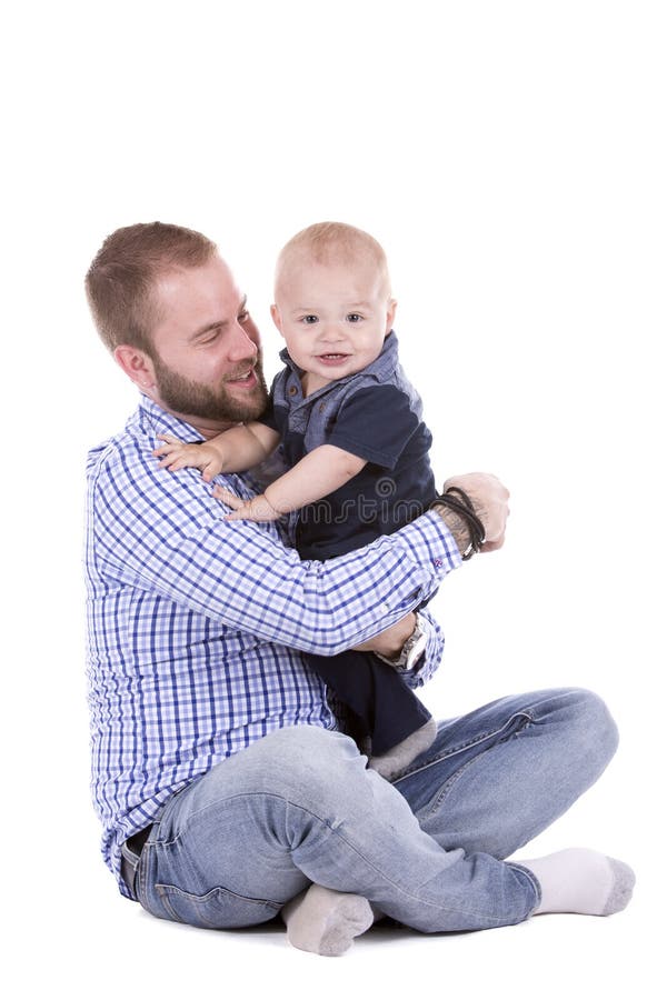 Father and son stock image. Image of love, holding, baby - 71481215