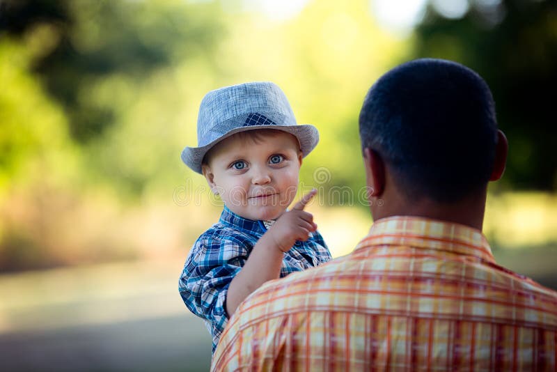 Father and son stock image. Image of holding, people - 59164919