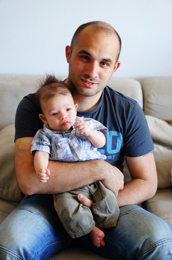 Father and son stock photo. Image of fatherhood, baby - 40976226
