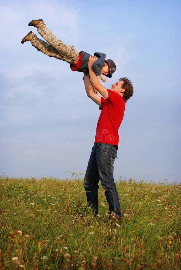 Father and son having fun stock image. Image of relationship - 10552365