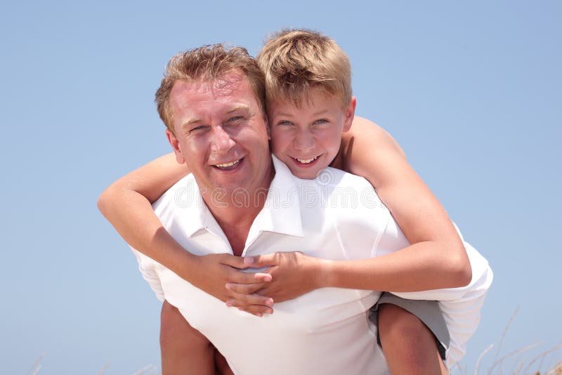 Father and son having fun stock image. Image of child - 7357993