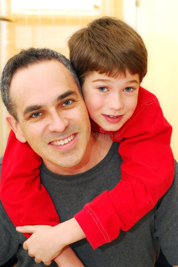 Father son portrait stock photo. Image of children, parenthood - 1671584