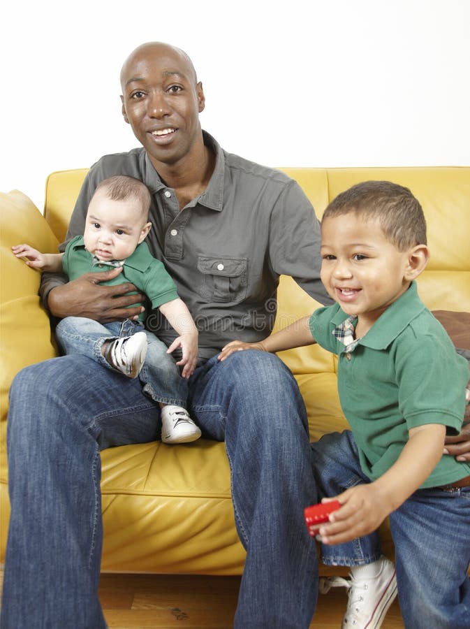 Father and sons stock image. Image of family, boys, polo - 13469747