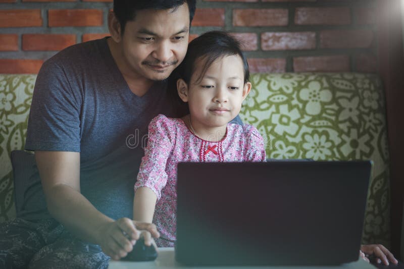 Daddy Teaches Daughter How Stock Photos - Free & Royalty-Free Stock Photos from Dreamstime