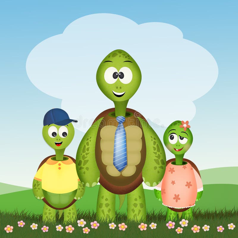 Turtle Dad Stock Illustrations – 94 Turtle Dad Stock Illustrations ...
