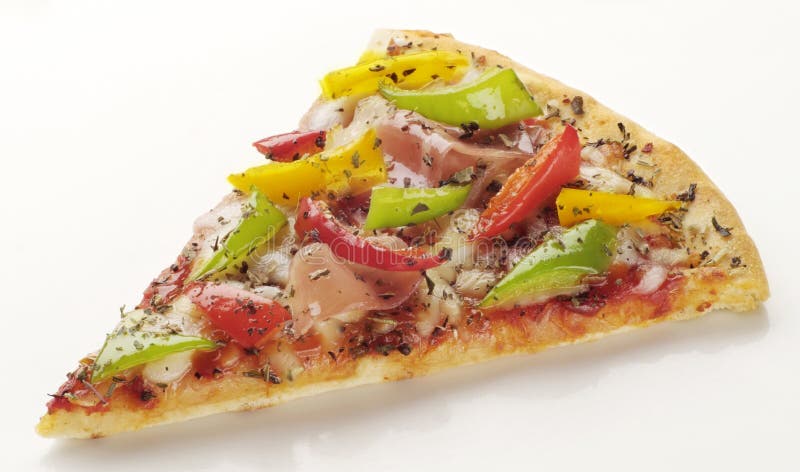 Fatia de pizza foto de stock. Imagem de fundo, cozinhar - 8886756