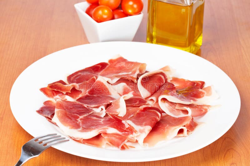 Presunto espanhol foto de stock. Imagem de foco, cozinha - 21538262
