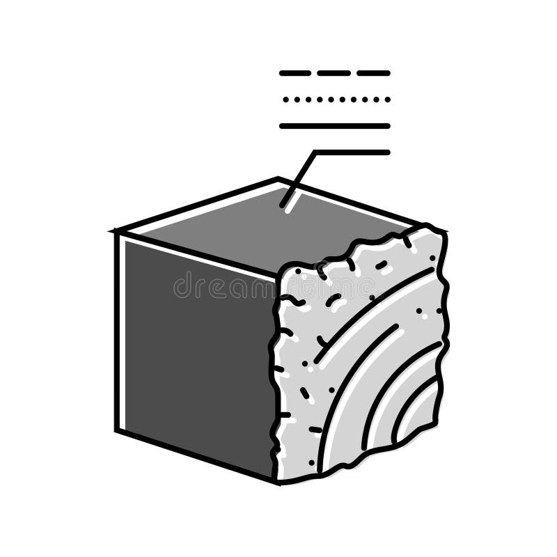 Fatigue Material Failure Materials Engineering Color Icon Vector ... Fatigue Material Failure Materials Engineering Color Icon Vector ...