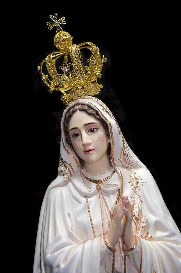 Fatima stock image. Image of iconic, belief, sculpture - 12655891