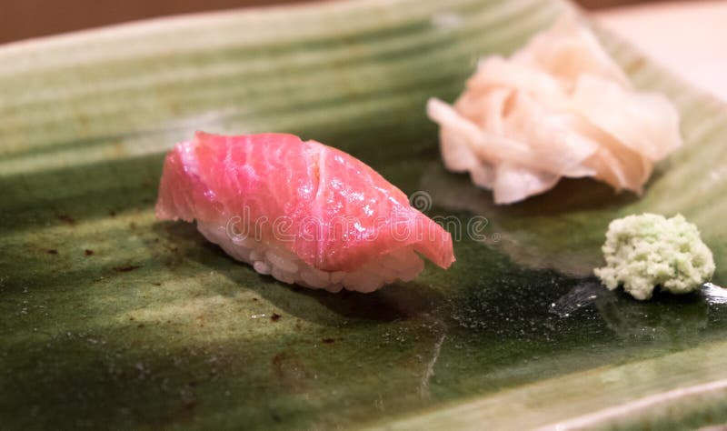 Fatty tuna(toro) sushi stock image. Image of asian, tuna - 331583