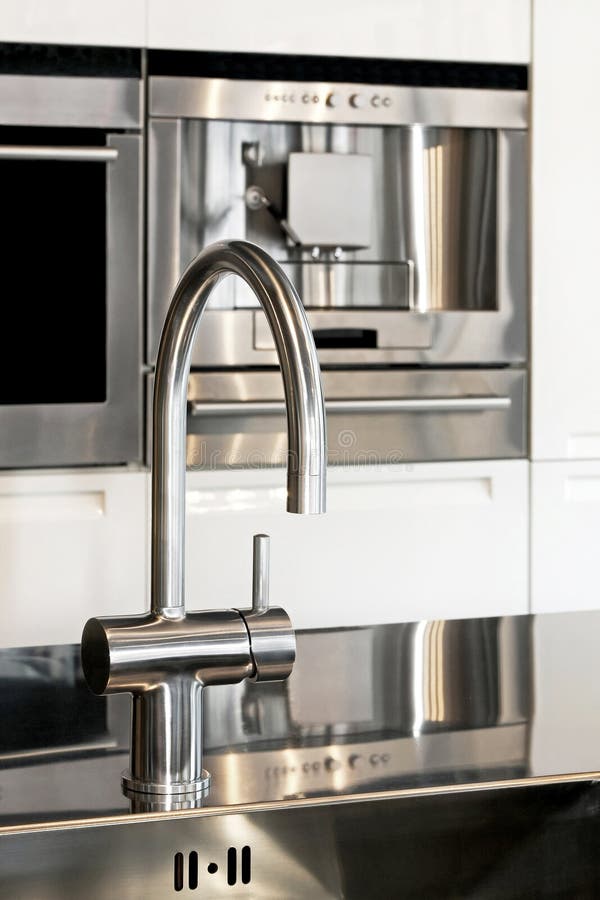 Faucet stock photo. Image of contemporary, indoor, fixture - 8566818