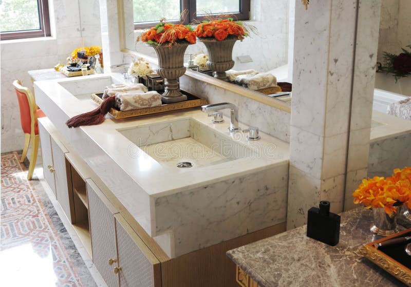 Faucet,Batheoom stock photo. Image of indoor, water, luxury - 61322446