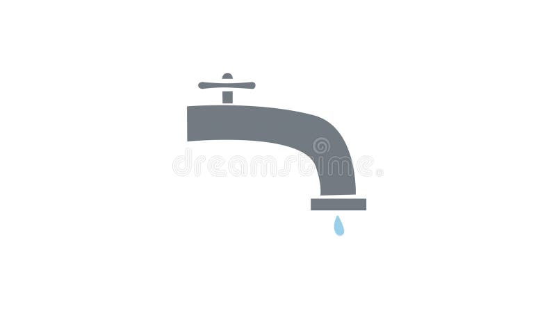 Faucet Dripping 4k Animation, Save Water Concept Stock Video - Video of ...