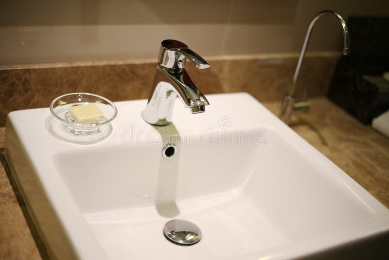 Faucet stock photo. Image of indoor, luxury, faucet, toilet - 63432182