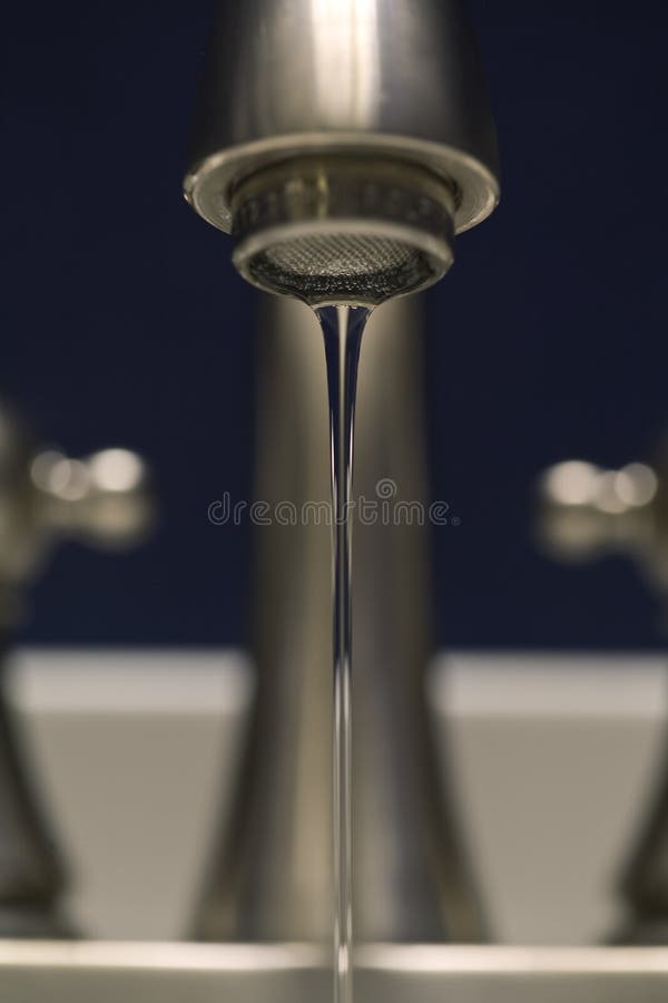 Faucet Stream stock photo. Image of screen, sink, stream - 10577498