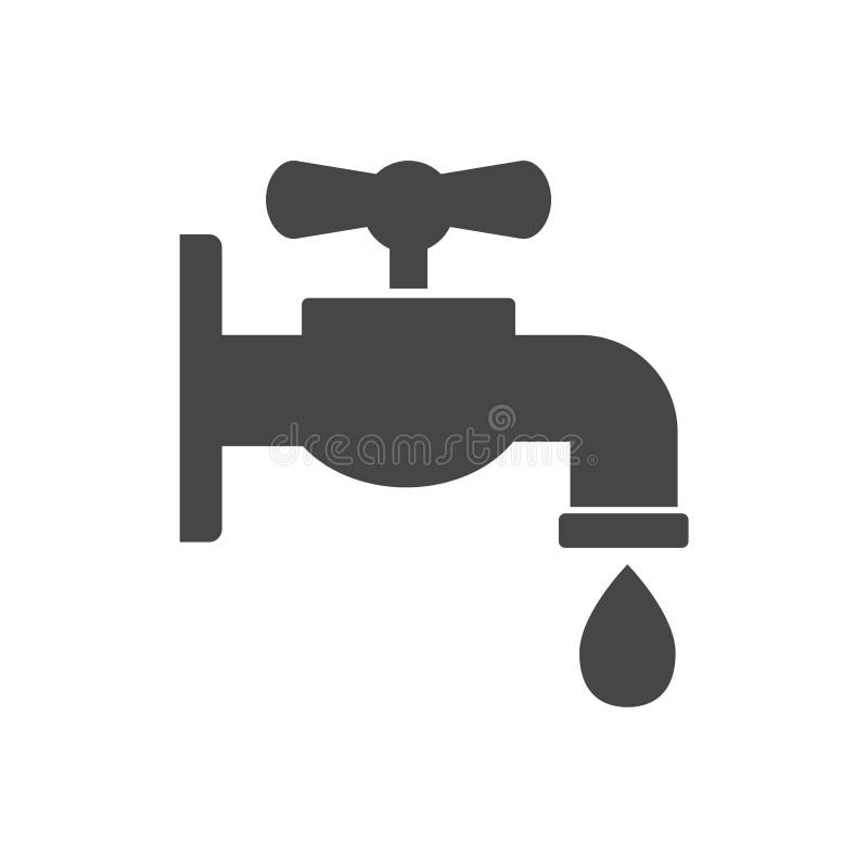 Faucet Vector Icon, Vector Tap Symbol Stock Vector - Illustration of ... Faucet Vector Icon, Vector Tap Symbol Stock Vector - Illustration of ...