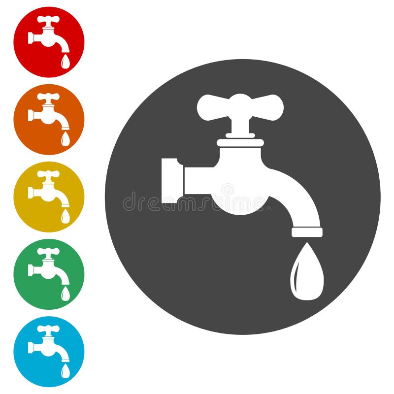 Faucet Vector Icon, Vector Tap Symbol Stock Vector - Illustration of ... Faucet Vector Icon, Vector Tap Symbol Stock Vector - Illustration of ...