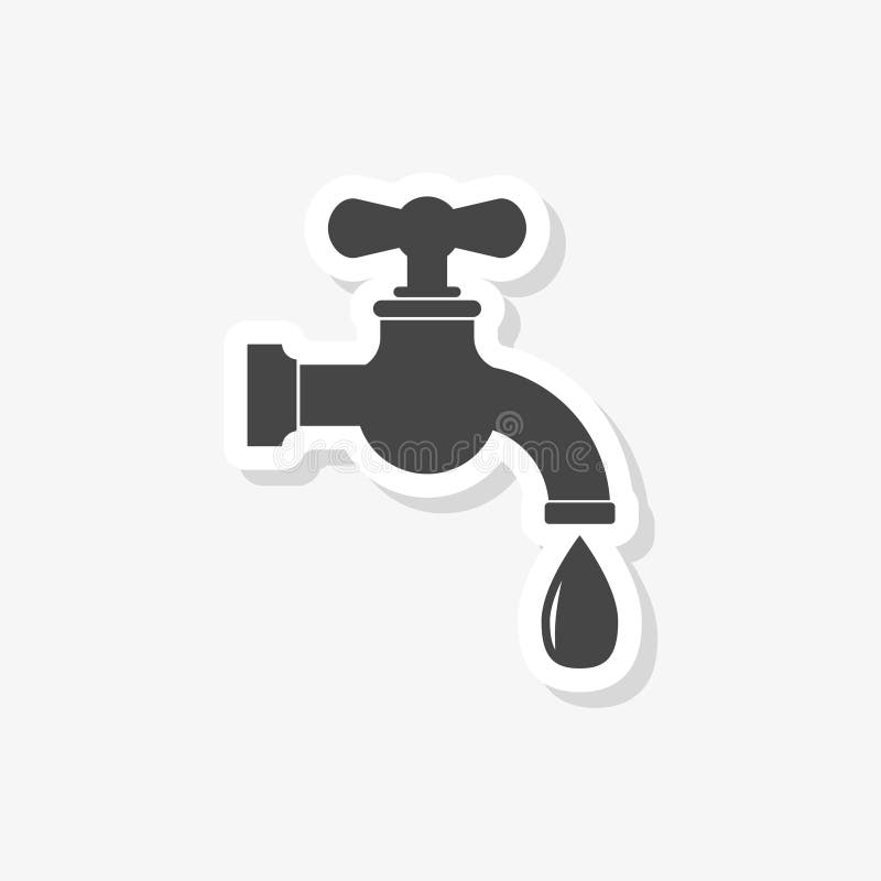 Faucet Vector Line Icon, Vector Tap Symbol Stock Vector - Illustration ... Faucet Vector Line Icon, Vector Tap Symbol Stock Vector - Illustration ...