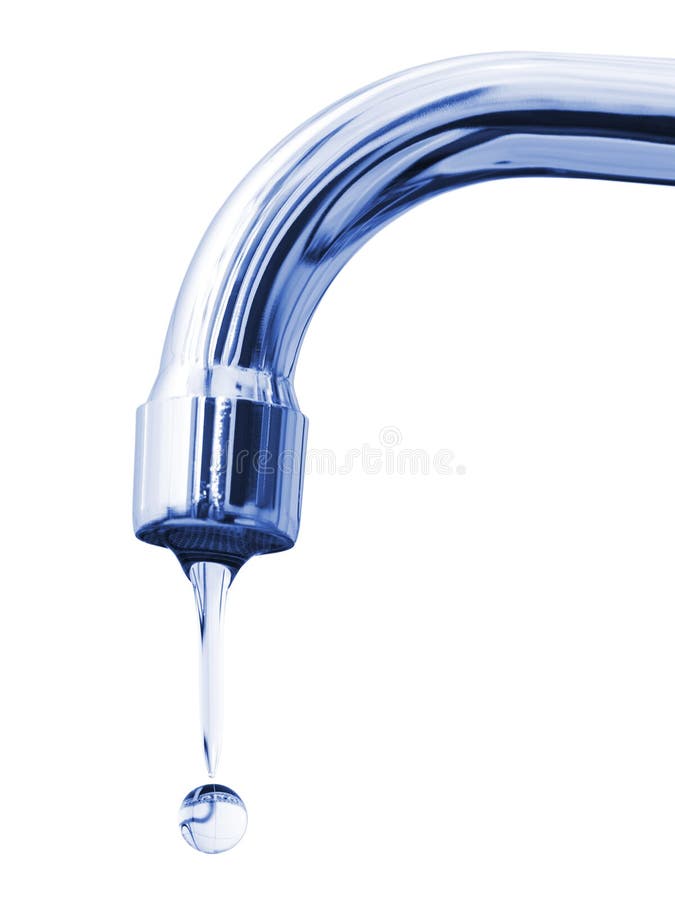Faucet and water drop stock photo. Image of bathtub, drop - 10316112