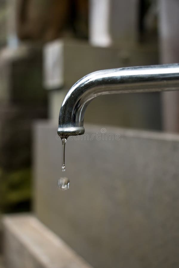 Faucet and water drop stock image. Image of isolated - 56939245