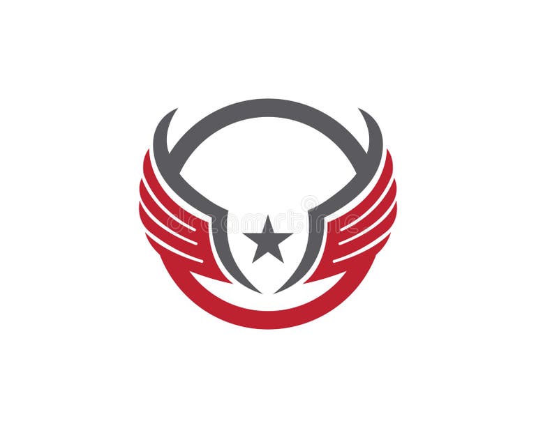 Faucon Eagle Bird Logo Template Illustration Stock - Illustration du ...