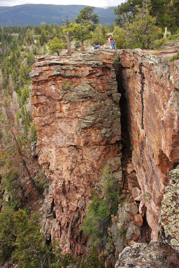 Fault Line or Fracture in the Earth Stock Image - Image of fractures ...