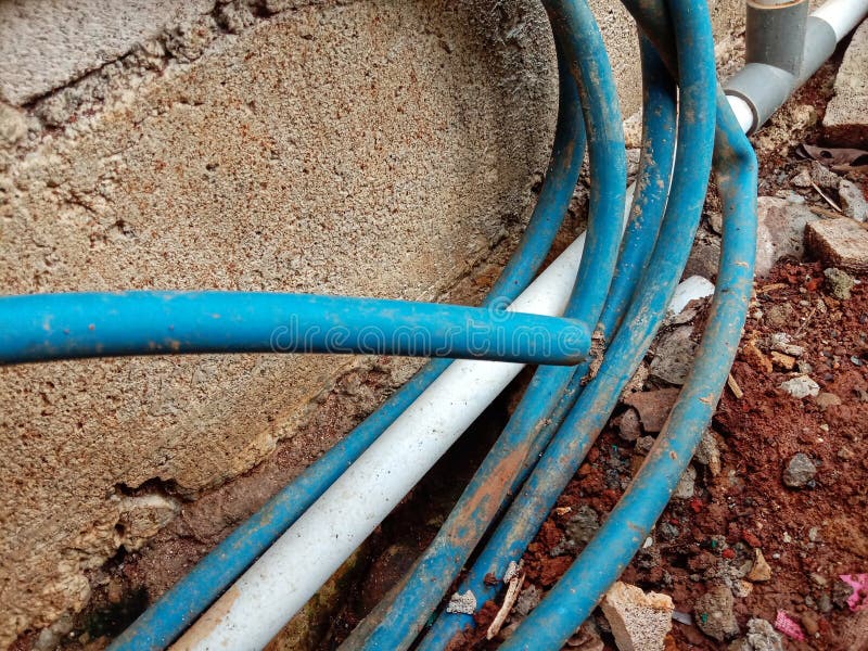 Faulty Water Tap from Which Water Flows Breakage Stock Image - Image of ...