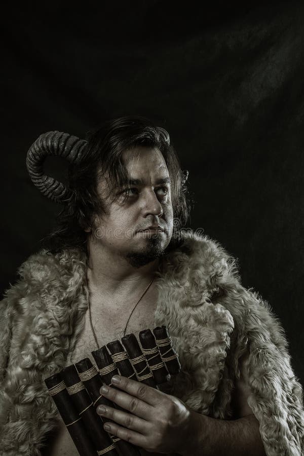 Faun stock photo. Image of musician, fantasy, person - 311944274