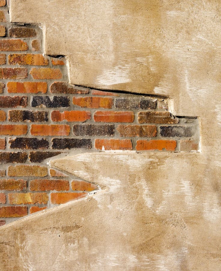 Faux Brick Wall stock photo. Image of grunge, dark, concrete - 1861116