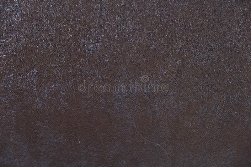Faux Leather Close Up, Brown Dermantine with Texture Stock Photo ...