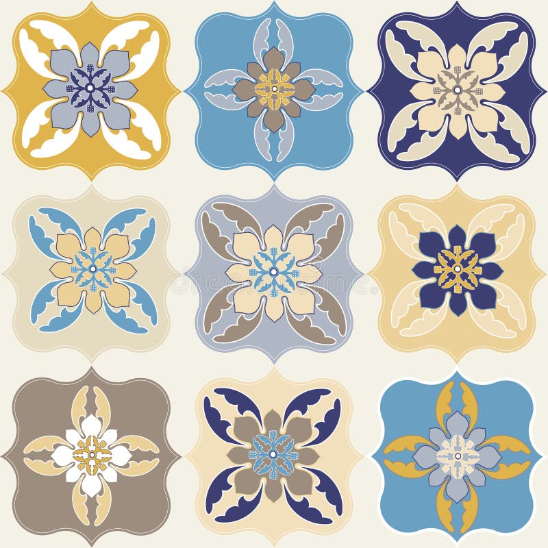 Faux Tile Designs, Architectural Details and Kitchen Iconography To ...