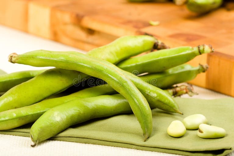 Fava Beans stock image. Image of vegetable, fava, basket - 11394499