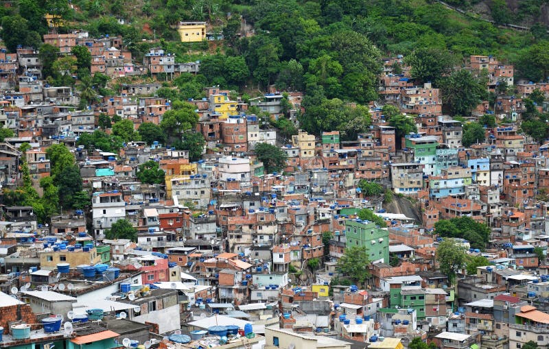 Favela Brasileño En Rio De Janeiro Imagen de archivo - Imagen de brazil ...