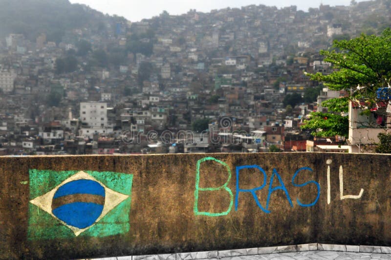 Favela stock photo. Image of photograph, improvement - 64833164