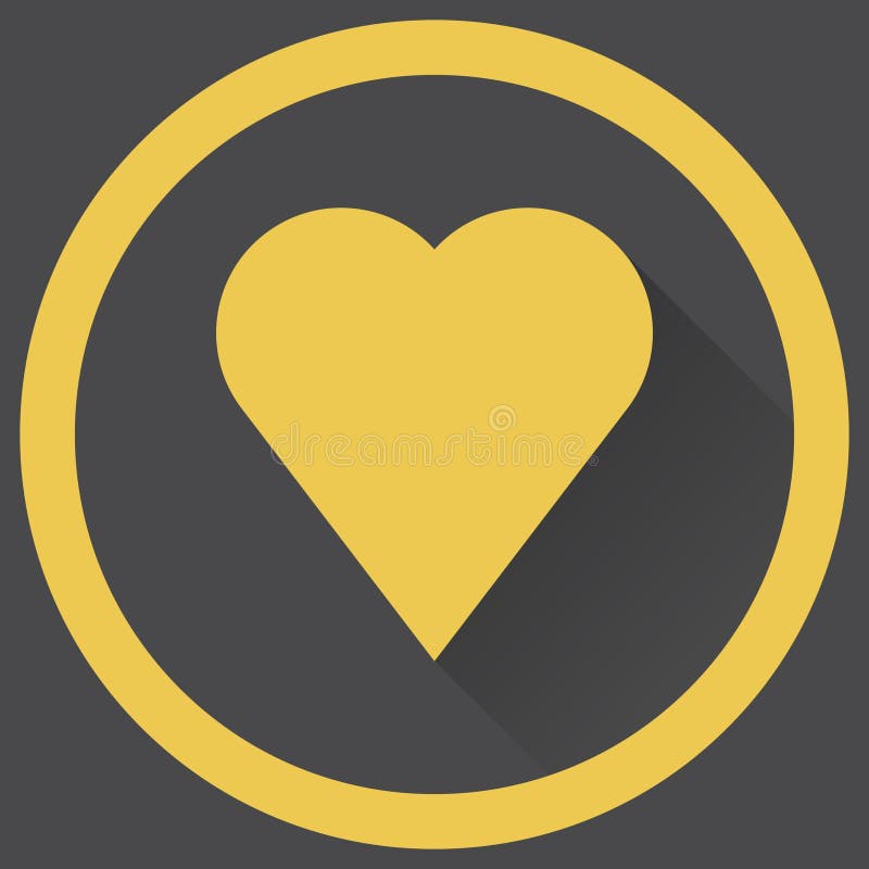 Favorite Button. Vector Illustration Decorative Design Stock Vector ...