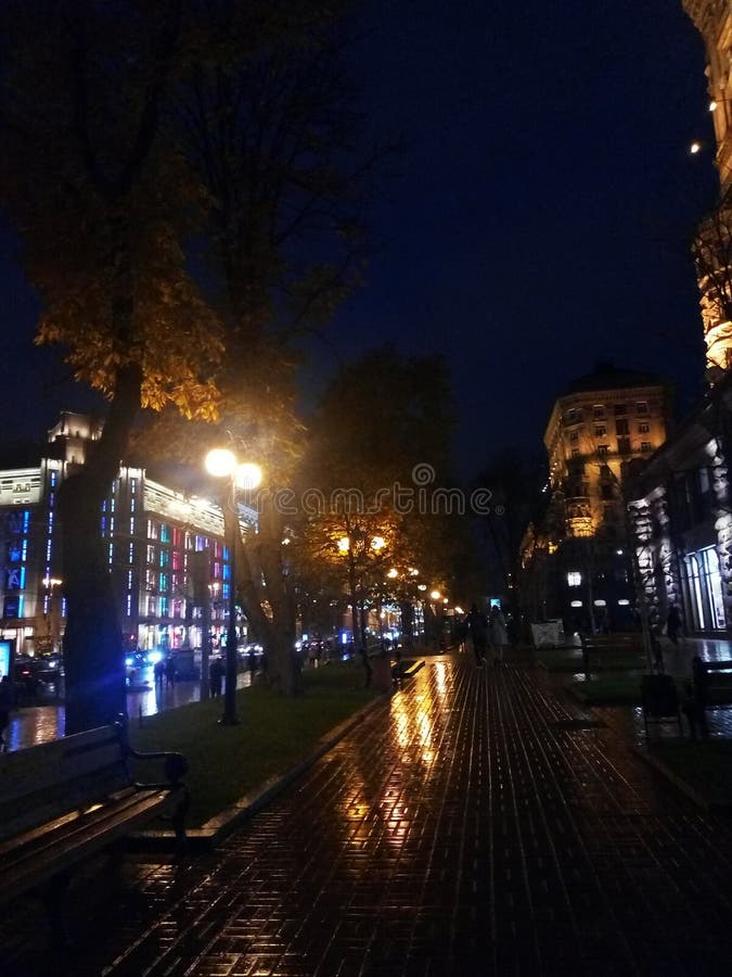 Perfect place stock photo. Image of kiev, evening, lighting - 103205022