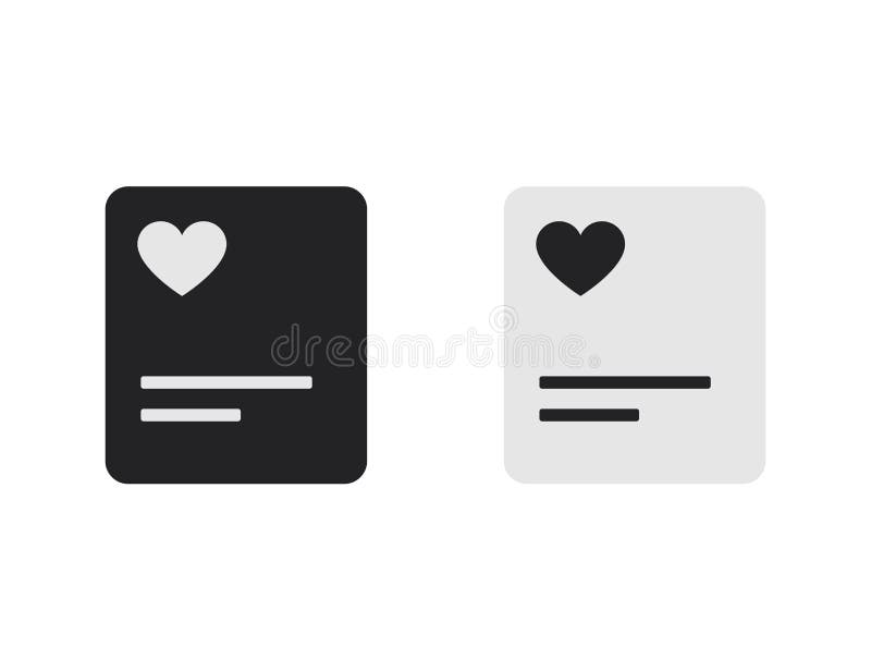 Favorite File Document With Heart Icon. Isolated Folder Or Book With ... Favorite File Document With Heart Icon. Isolated Folder Or Book With ...