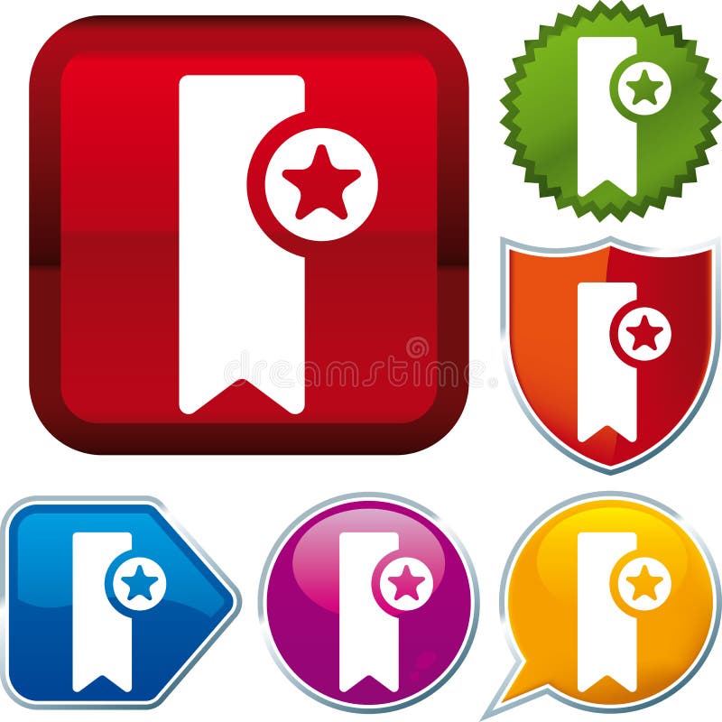 Favorite icon stock vector. Illustration of media, shape - 26995223