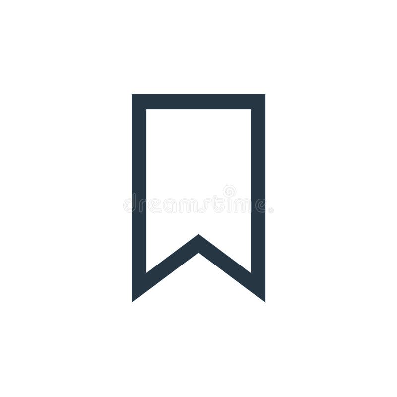 Favorite Icon Vector from Ecommerce Basic Ui Concept. Thin Line ...