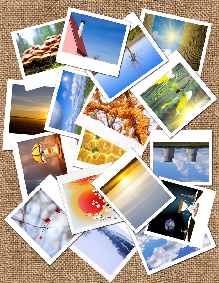 Favorite photos stock illustration. Illustration of objects - 17657534