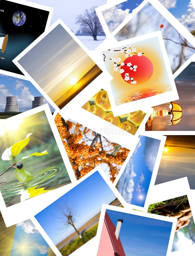 Collection of photos stock illustration. Illustration of graphic - 5801599