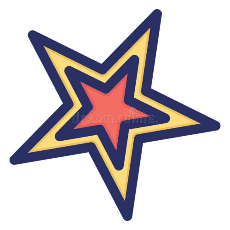 Favorite, Star Isolated Vector Icon Which Can Easily Modify or Edit ...