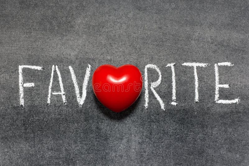 Favorite stock image. Image of handwritten, blackboard - 43890499